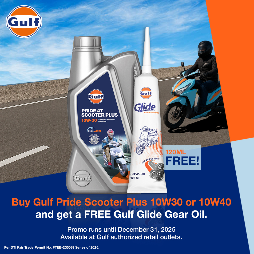 Gulf Pride Scooter Plus Promo | Gulf Oil Philippines